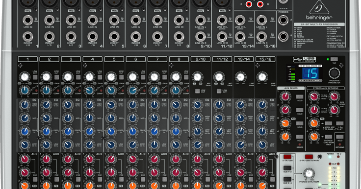 Dj Ze Roberto: Mesa Behringer 2442 USB Analógica