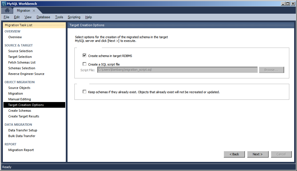 Migrasi Database Dari Ms Access Ke Mysql Menggunakan Mysql Workbench Access Terapan