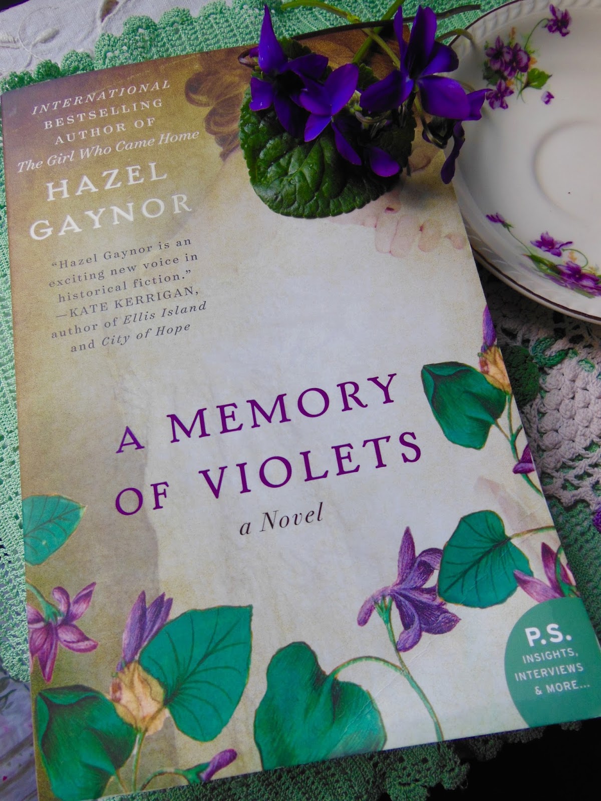 An angel in the garden: The Memory of Violets