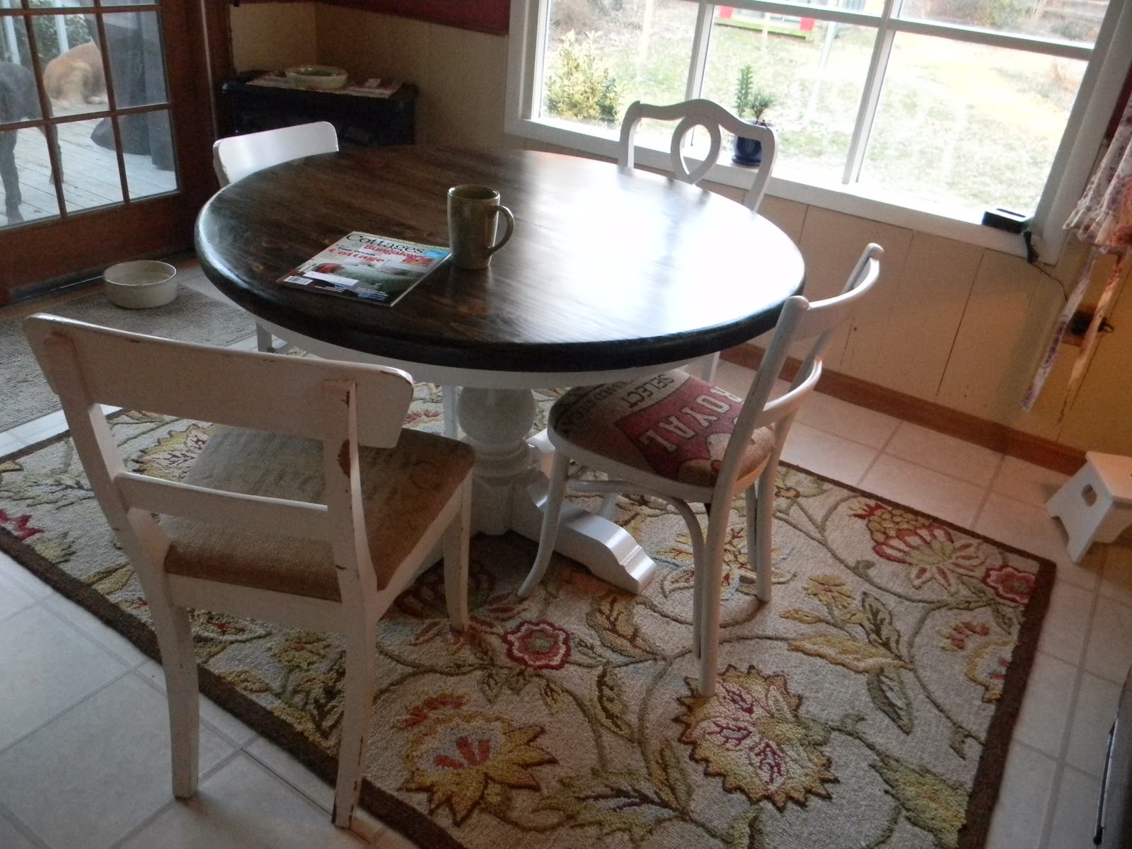 The Diligent One: $25 Goodwill table redo