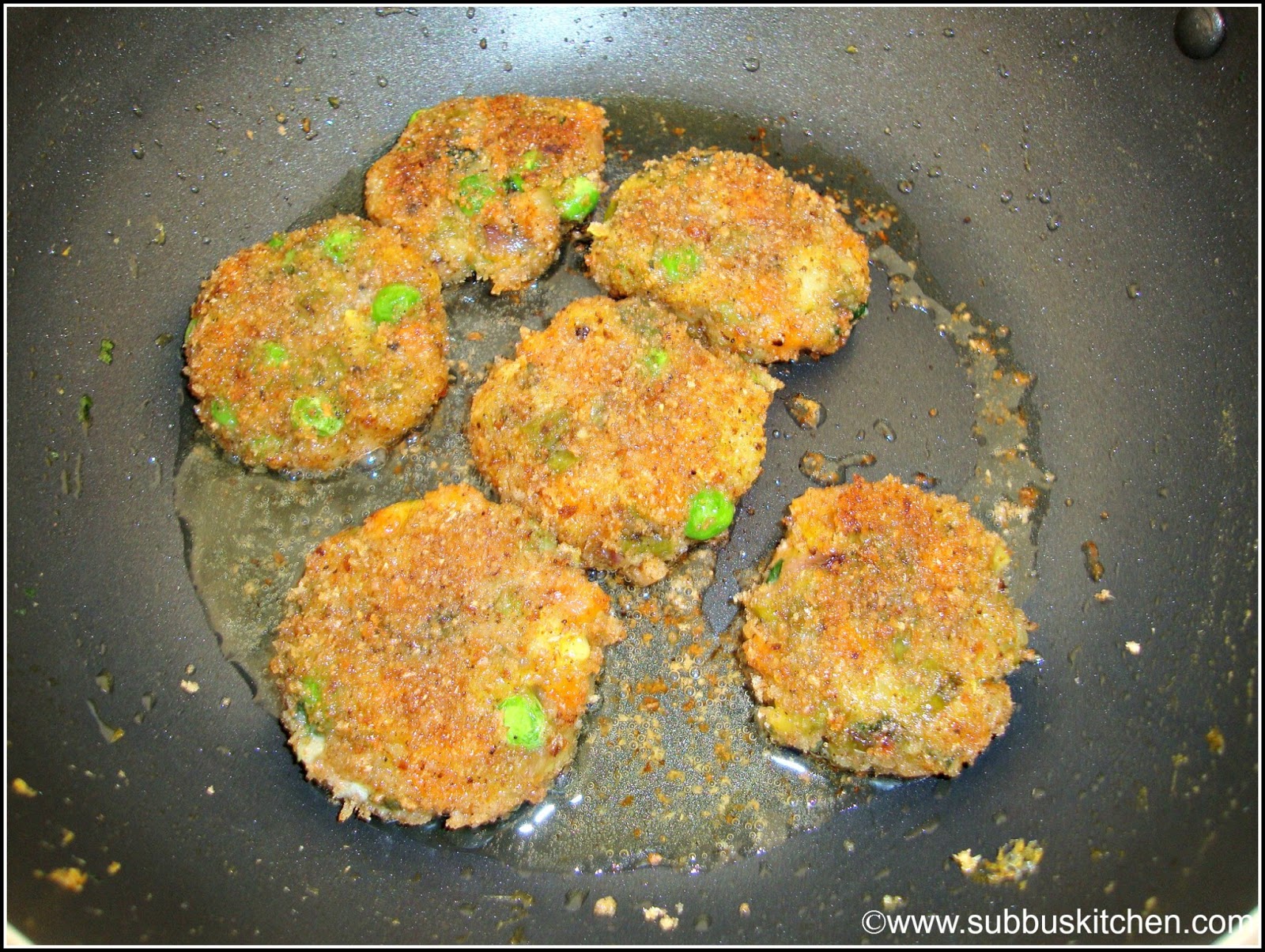 Vegetable Cutlet - Subbus Kitchen