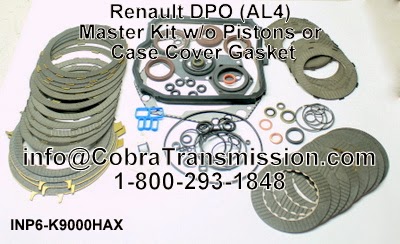 Cobra Transmission Parts 1-800-293-1848: AL4 / DPO Transmission