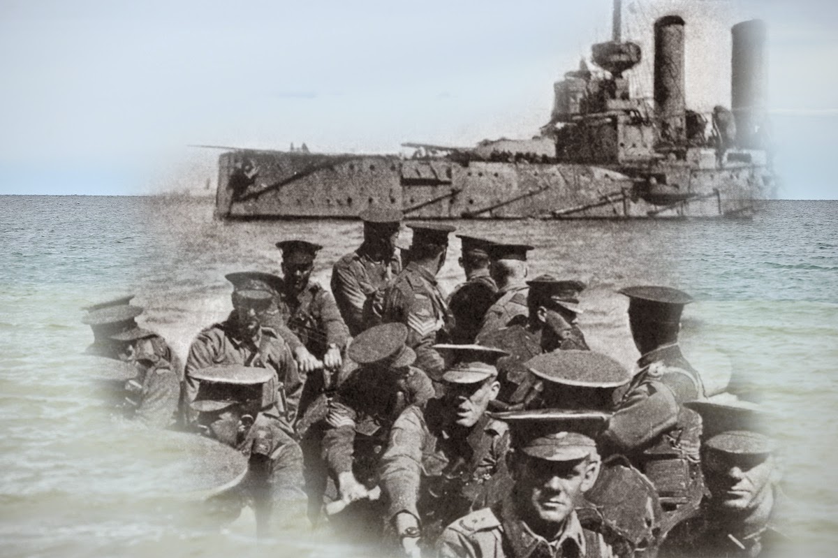 Gallipoli Campaign: Overlay Images Show The First World War Battlefield ...