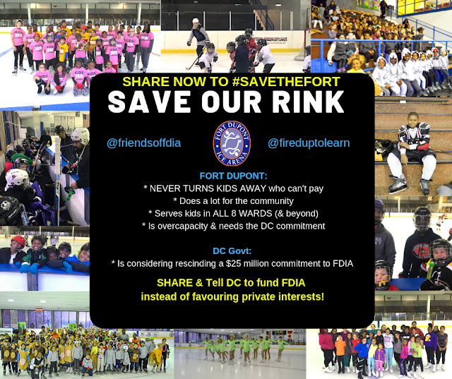 Via Bella: Help Save DC's Fort Dupont Ice Arena Today!