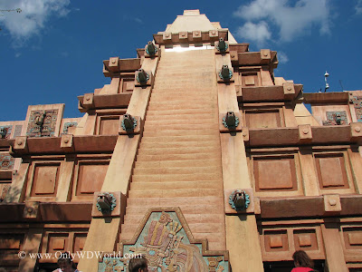 Aztec Pyramid Rules The Skyline of Epcot Mexico Pavilion | Disney World ...