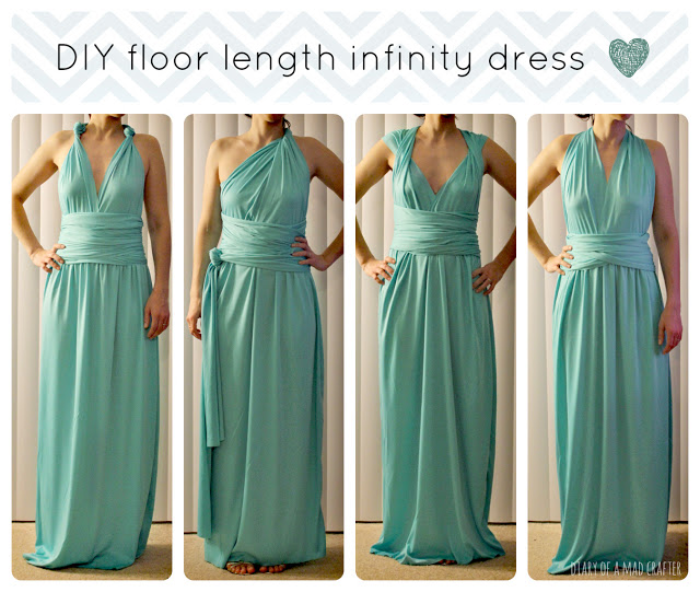 Absewlutely Chrissy Couture: The Mini Infinity Dress