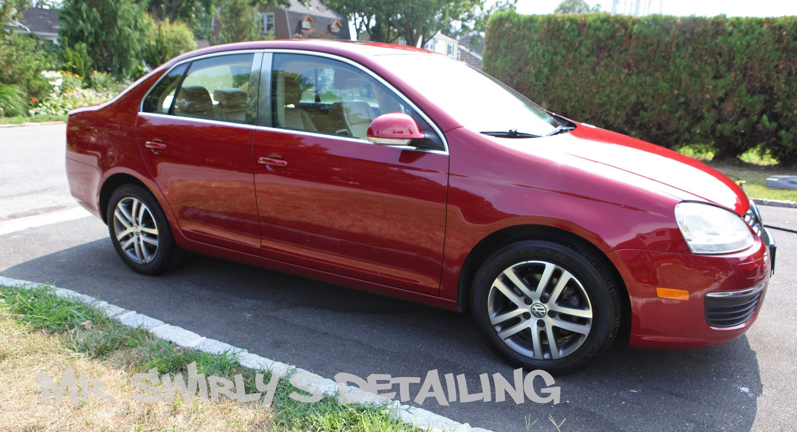 Mr. Swirly's Detailing: 2006 Maroon VW Jetta