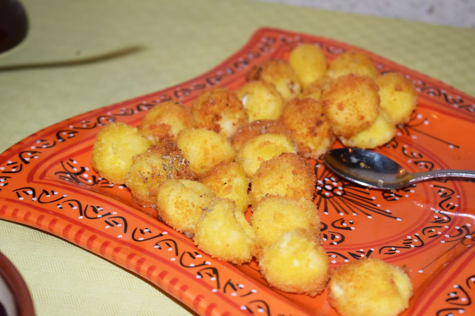 Smaskelismaskens: Panerad minimozzarella