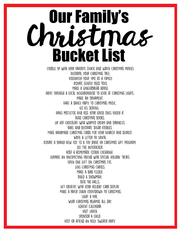 Love Joleen Favorite Family Traditions And A Free Christmas Bucket List Printable love-joleen-favorite-family-traditions-and-a-free-christmas-bucket-list-printable