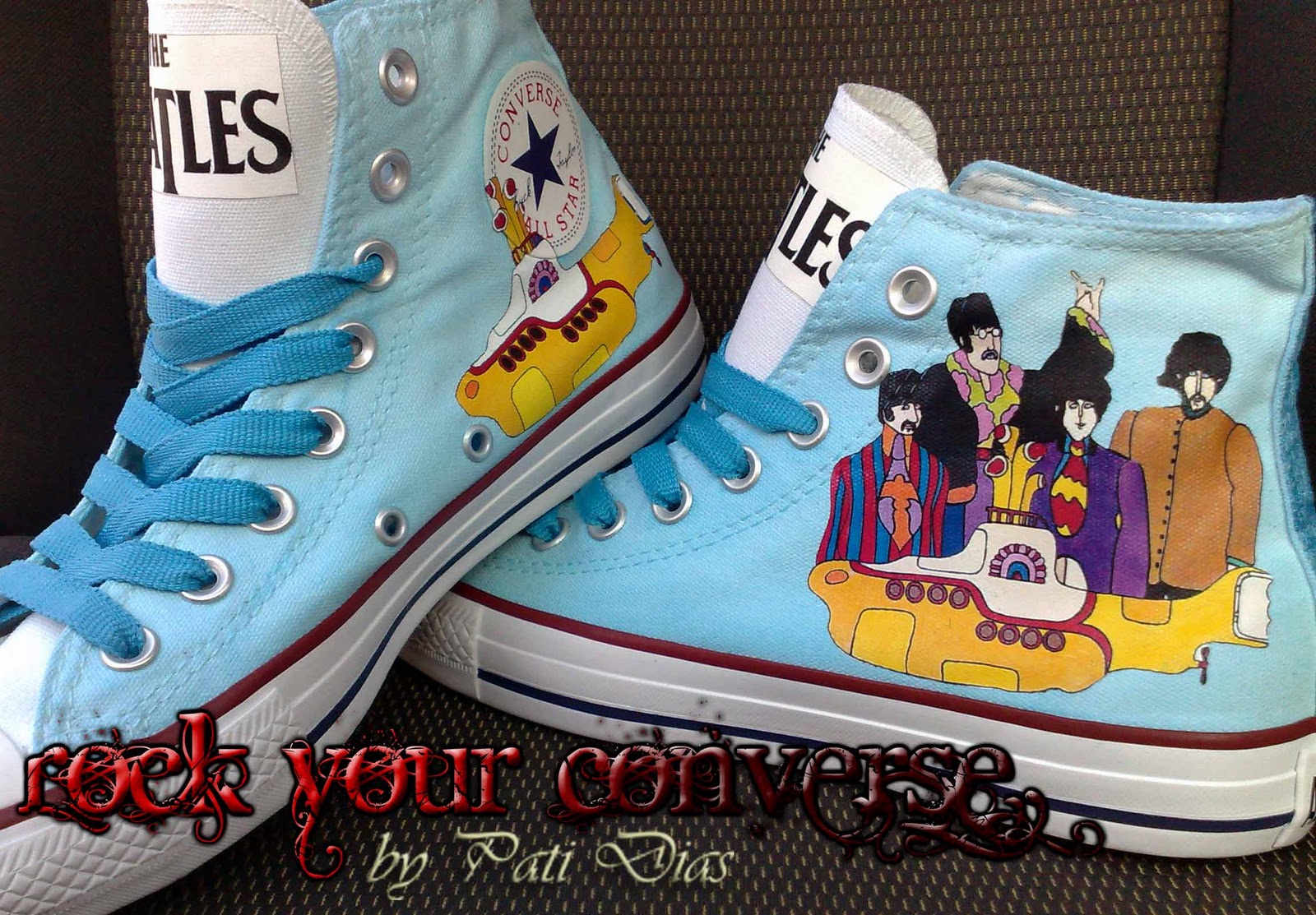 Converse All Star Customizado - Rock Your Converse!: Yellow Submarine ...