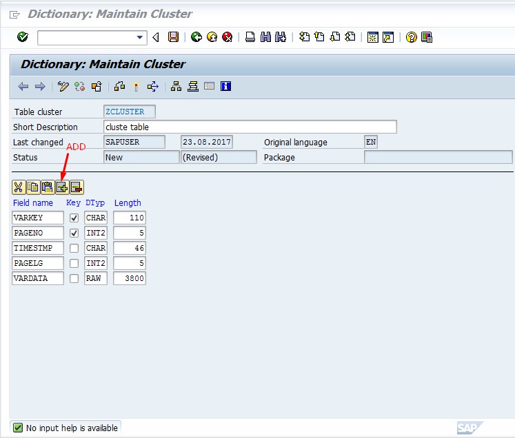 Cluster Table ~ Sap Tutor