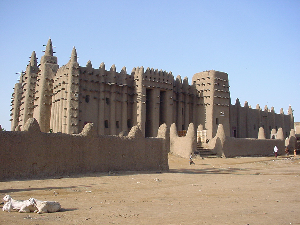 lo spettacolo dell'emozione: grande moschea di Djenné