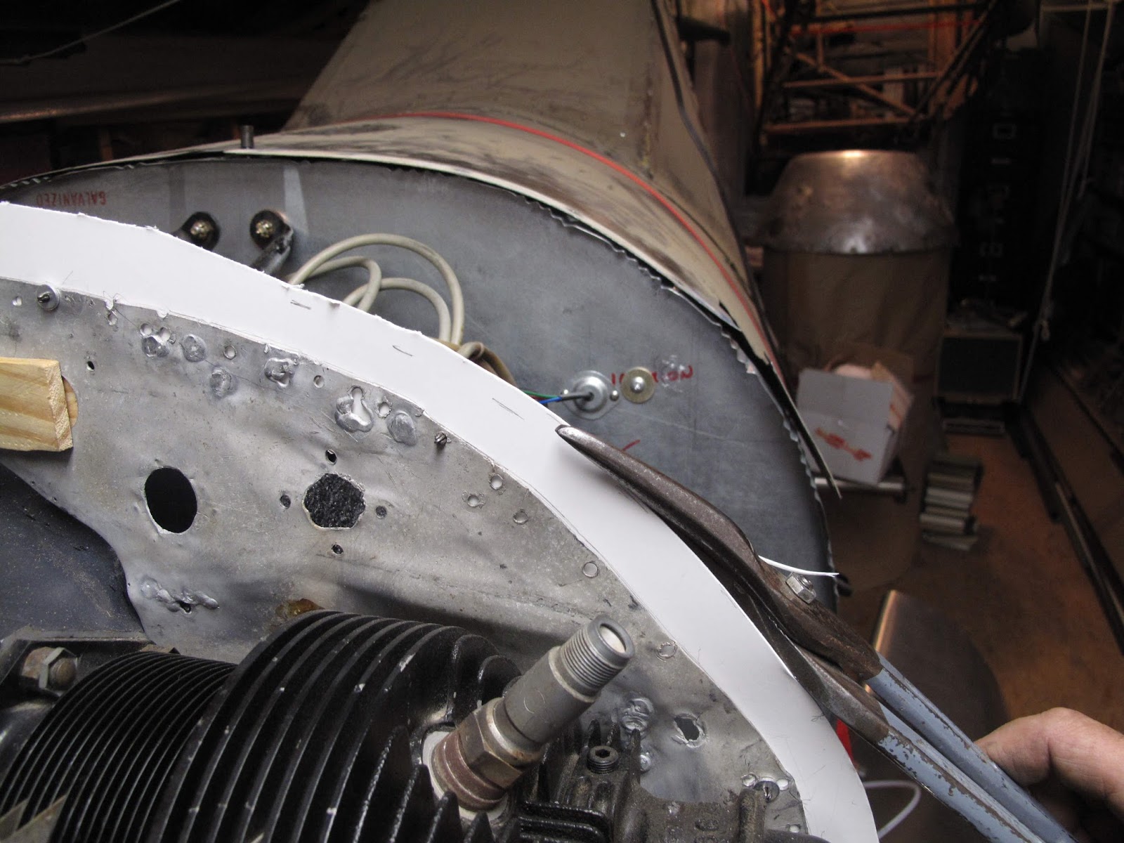 Fly Baby N4284C - Memories and Adventures: Repairing the Side and Rear ...