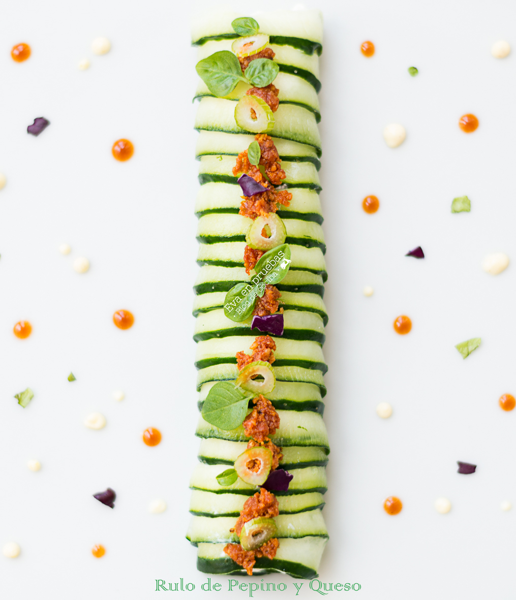 Rulo de Pepino y Queso | Eva en pruebas