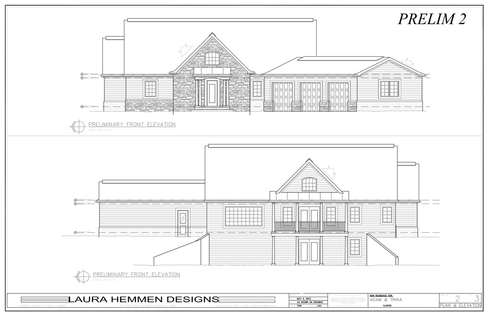Let's Just Build a House!: Exterior Elevations
