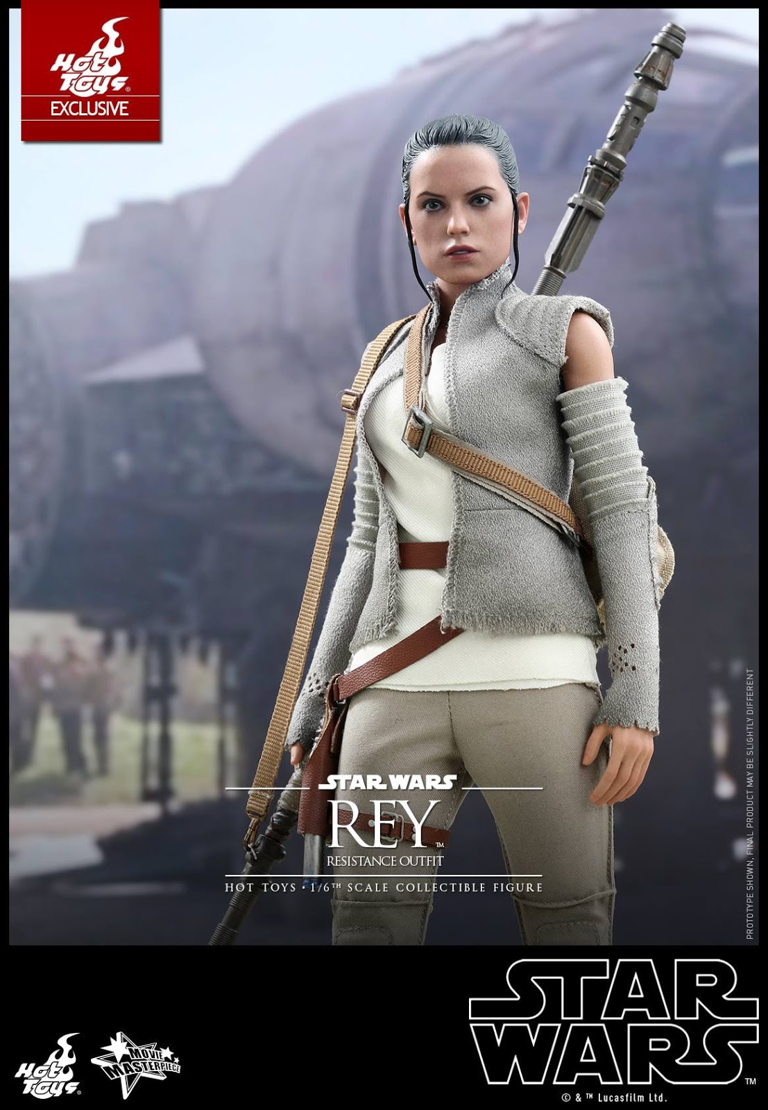 toyhaven: Hot Toys Exclusive Star Wars: The Force Awakens 1/6th Rey ...