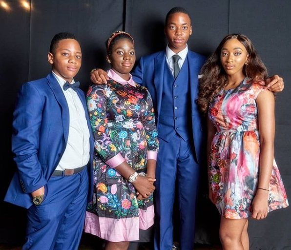 Talktokemi (TtK) Happy New 2024 : Sade Okoya's Four Grown Children