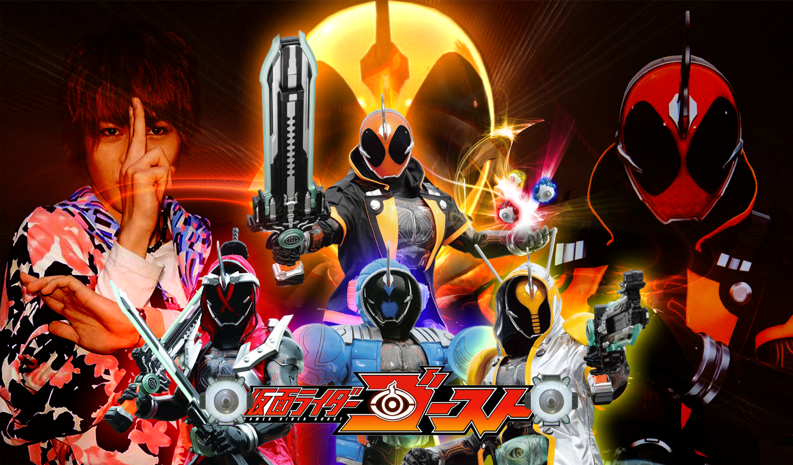 Wallpaper Kamen Rider Ghost - Wallpaper Tokusatsu