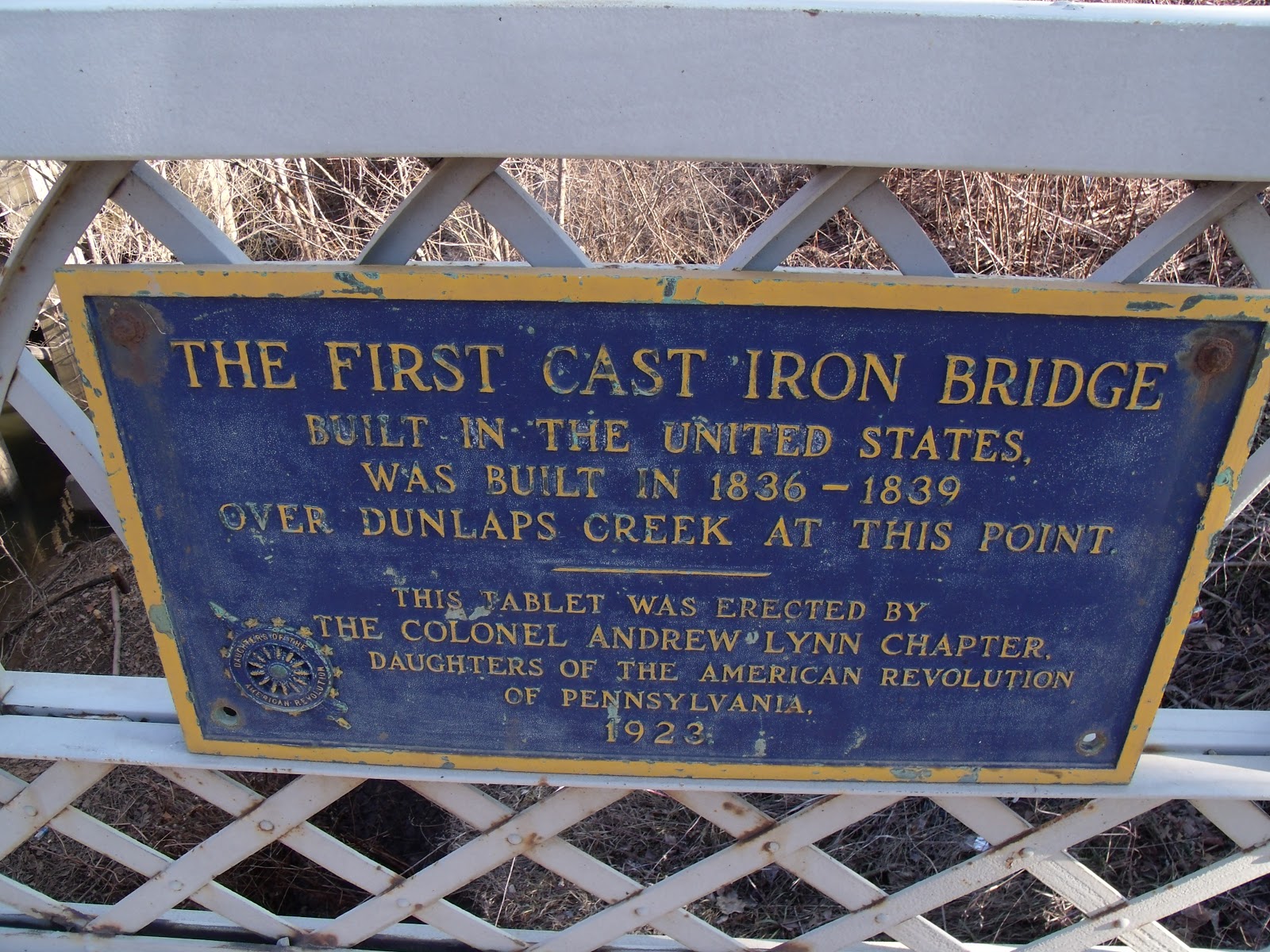 First Cast Iron Bridge In America at Mason Duckworth blog