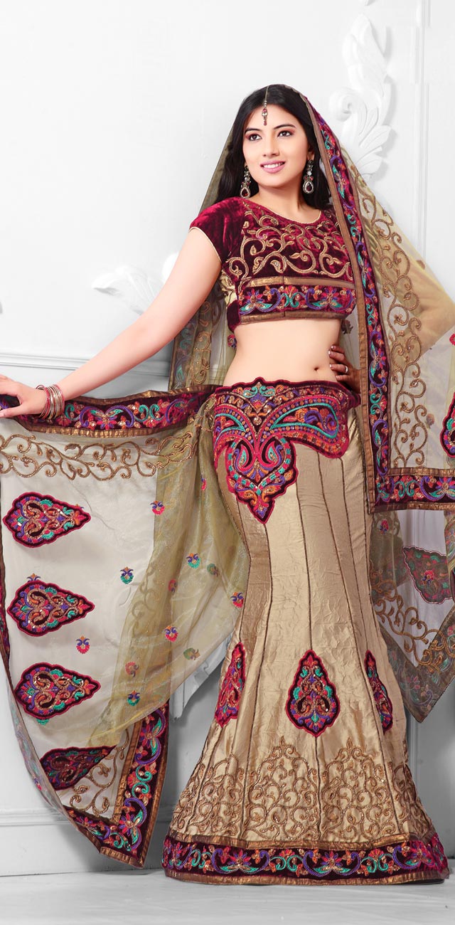 Online Designer Lehenga Choli: The Choice of Indian Wedding Lenghas and ...