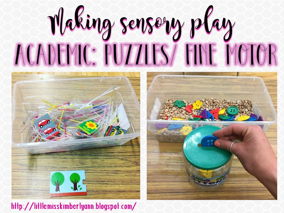 Little Miss Kim's Class: Making Sensory Play ACADEMIC in special education