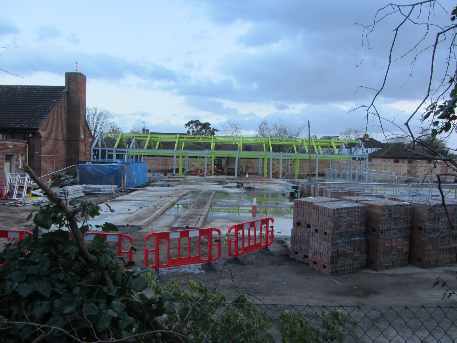 Ham Photos: Rebuilding the Russell School