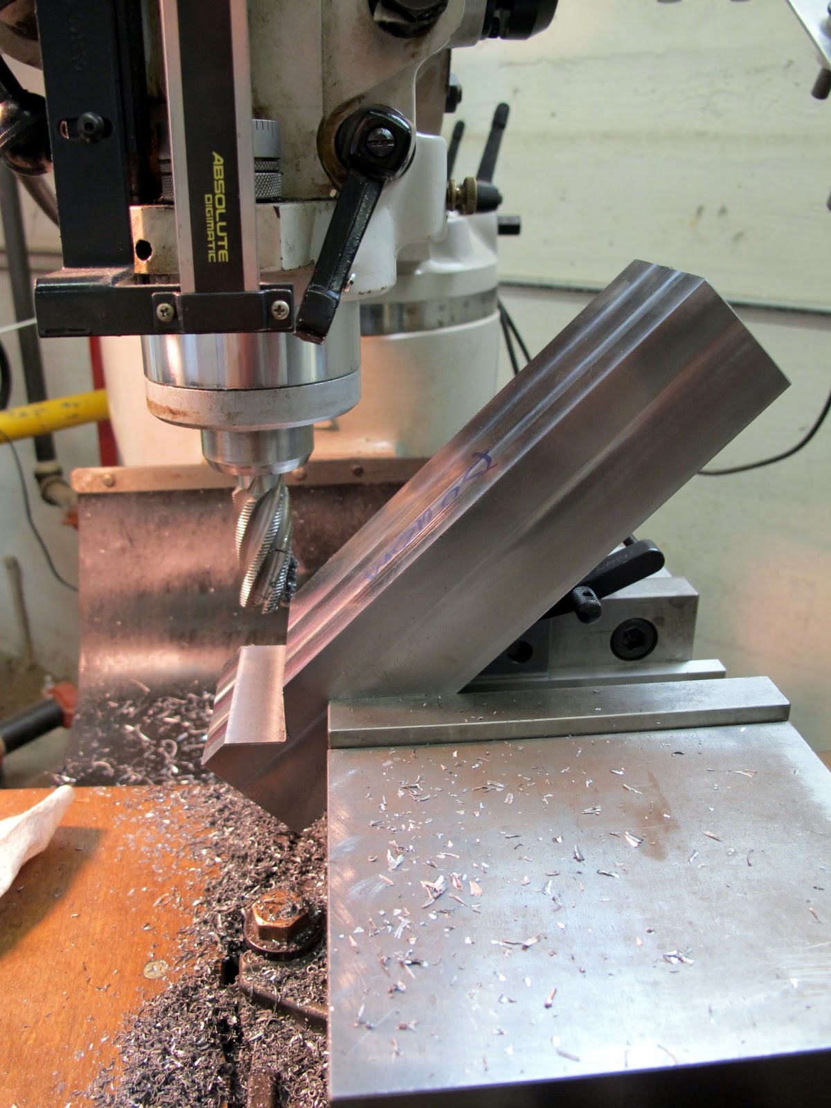 "Nothing Too Strong Ever Broke": Heavy duty lathe steady rest