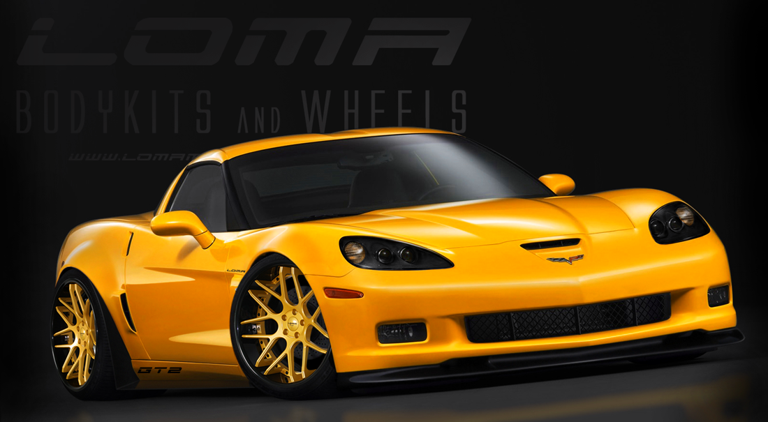 LOMA MOTORSPORTS Chevrolet Corvette GT2 Widebody Conversion 2005-2012