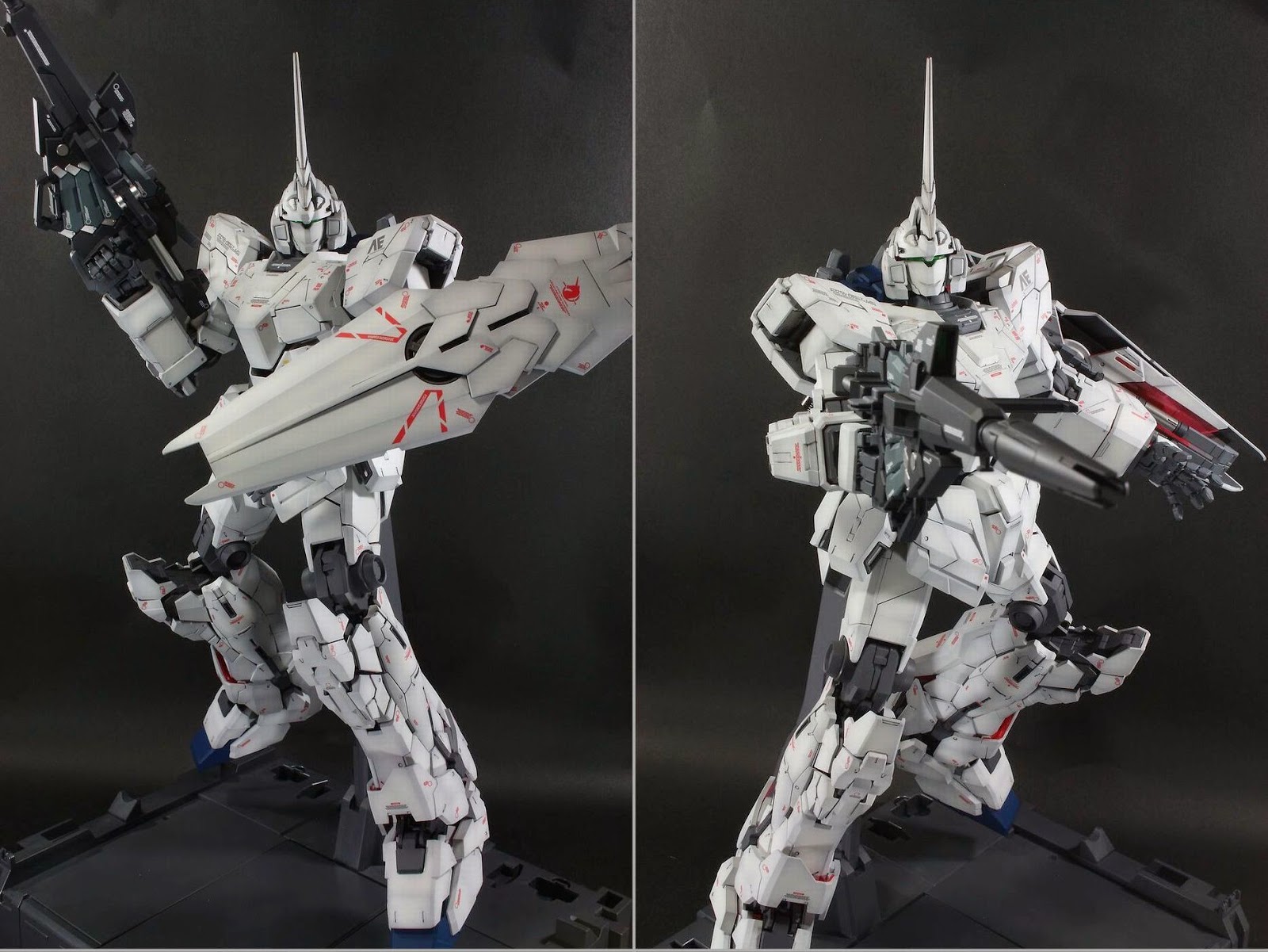 Custom Build: PG 1/60 Full Armor Unicorn Gundam "Sparkle Psycho Frame"