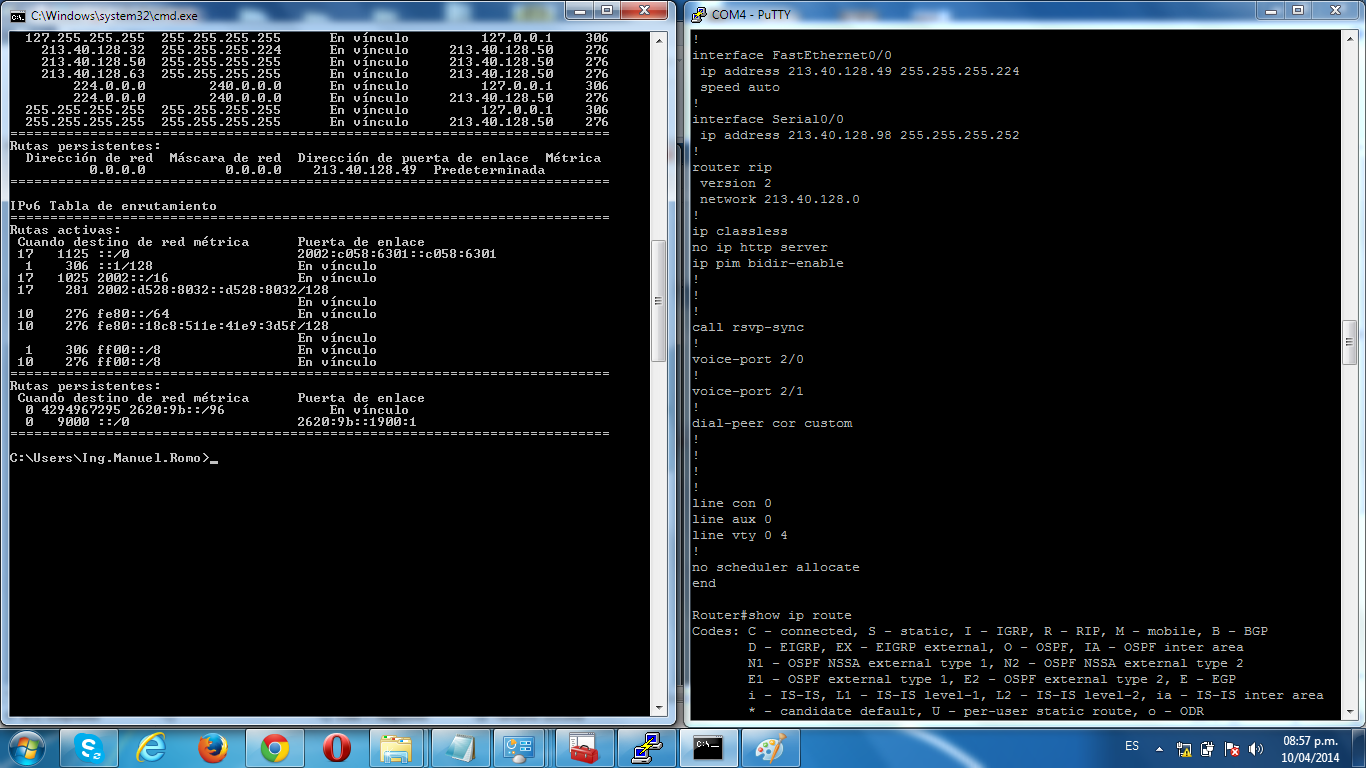 Taller de Redes Avanzadas: Práctica 3 Packet Tracer