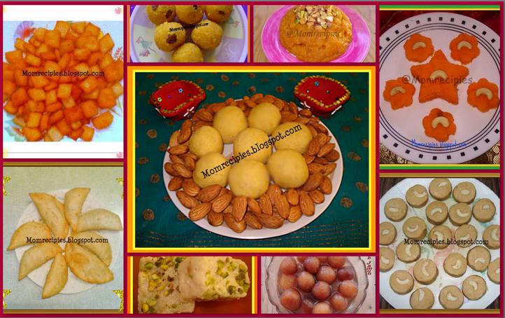 Mom's Recipies: Diwali Sweets