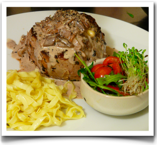 Isa's Food Addiction: Pepper Beef Fillet with a Truffle, Porcini ...