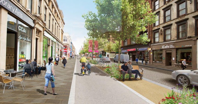 A Hauf Stop : An Avenue appears