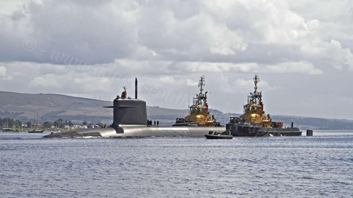 Dougie Coull Photography: Le Triomphant - S616 - French Submarine