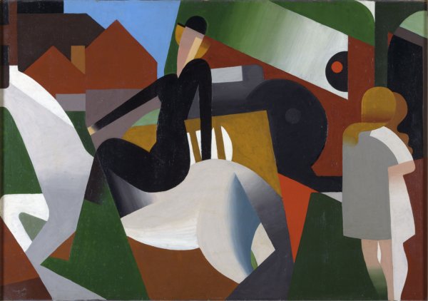 The Sublime Parlour: Rene Magritte's early cubist style painting