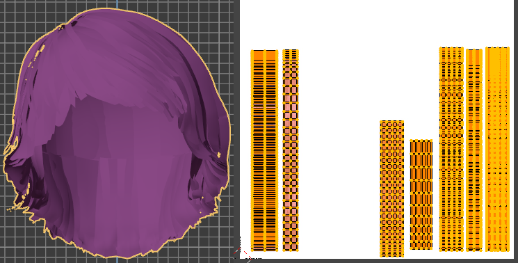 Diffeomorphic: Hair Section