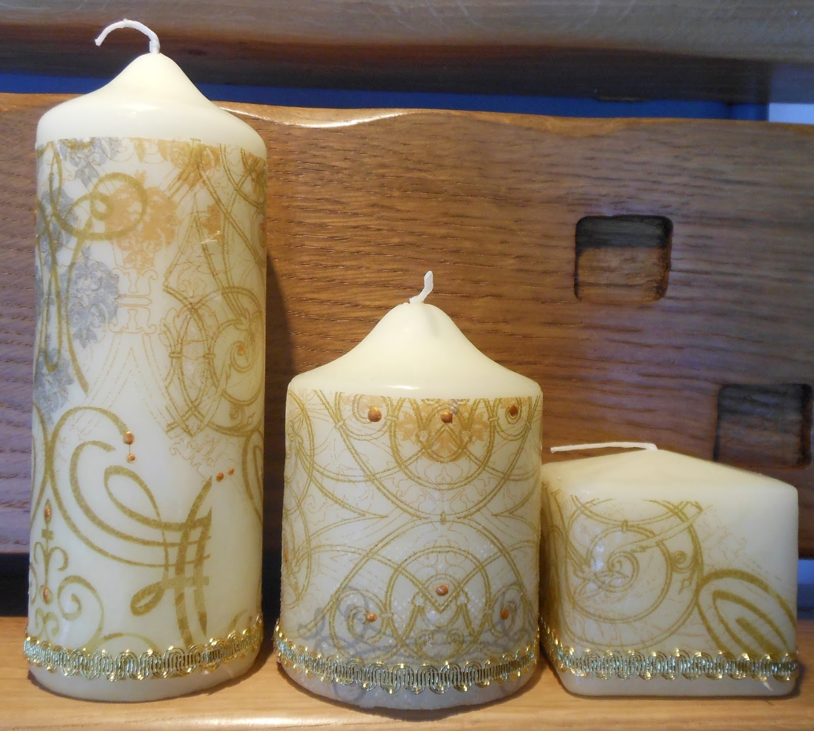 Frayed Round The Edges: Baroque Candles