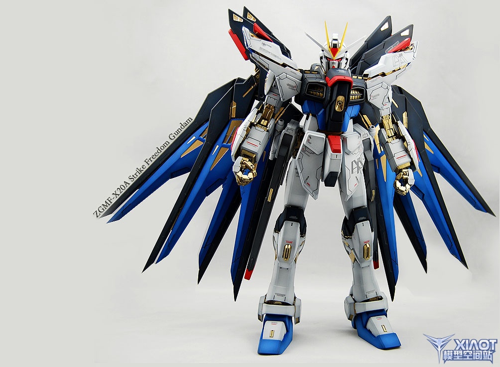 Custom Build: PG 1/60 ZGMF-X20A Strike Freedom Gundam "Detailed"