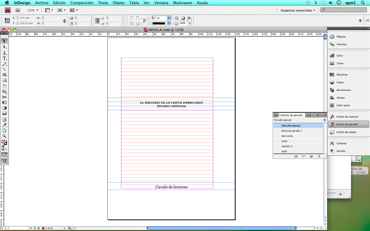 - Artes Gráficas - Arts Gràfiques - Graphic Arts -: Maquetación de un ...