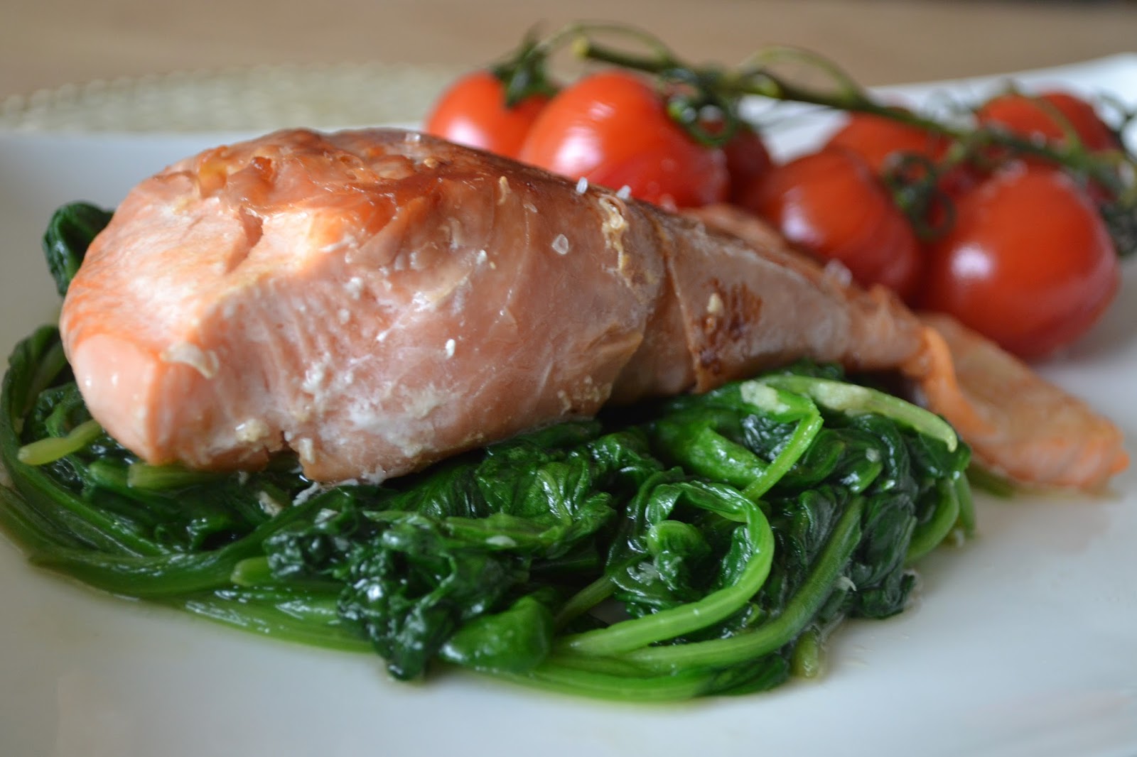 Mijn kookavonturen: Zalmfilet in prosciutto