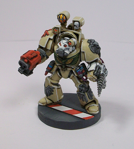 The Zhodani Commando: Deathwing Terminators for Space Hulk "Apothecary"