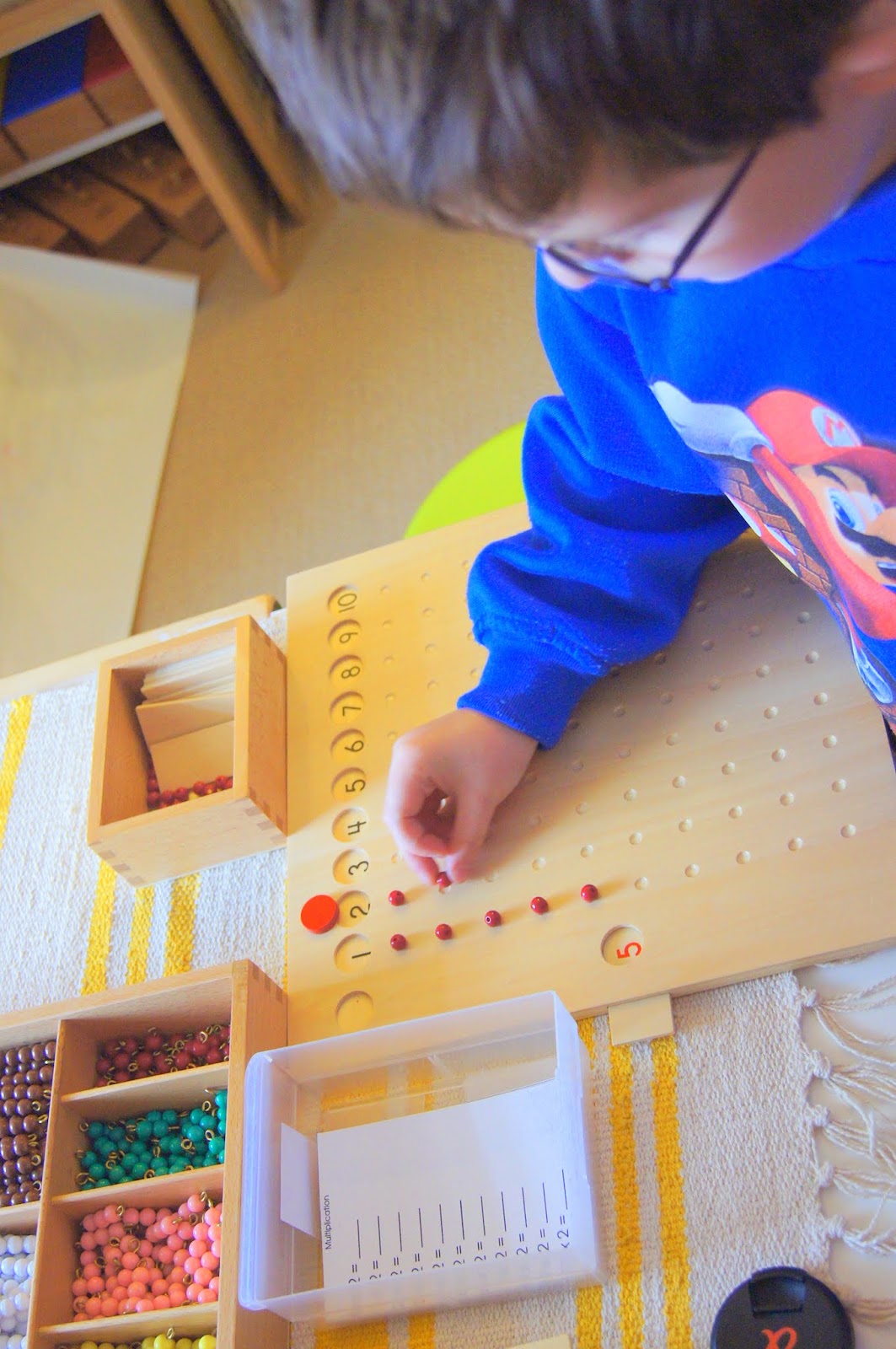 "Making Montessori Ours": Montessori Multiplication Tables Work