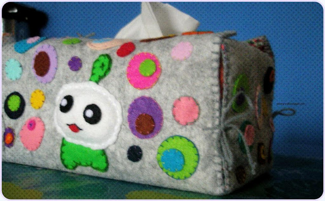 sarang craft : Felt Tissue Box Cover
