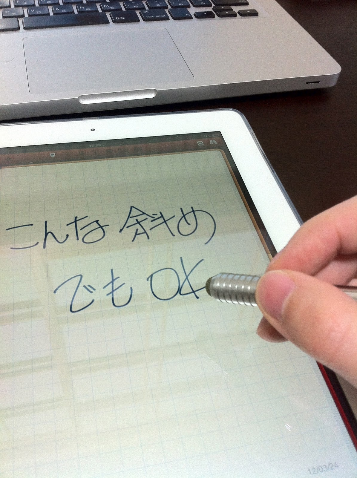 desico: iPad用スタイラスペン 新しいSu-PenとBamboo Stylusを比較してみた！