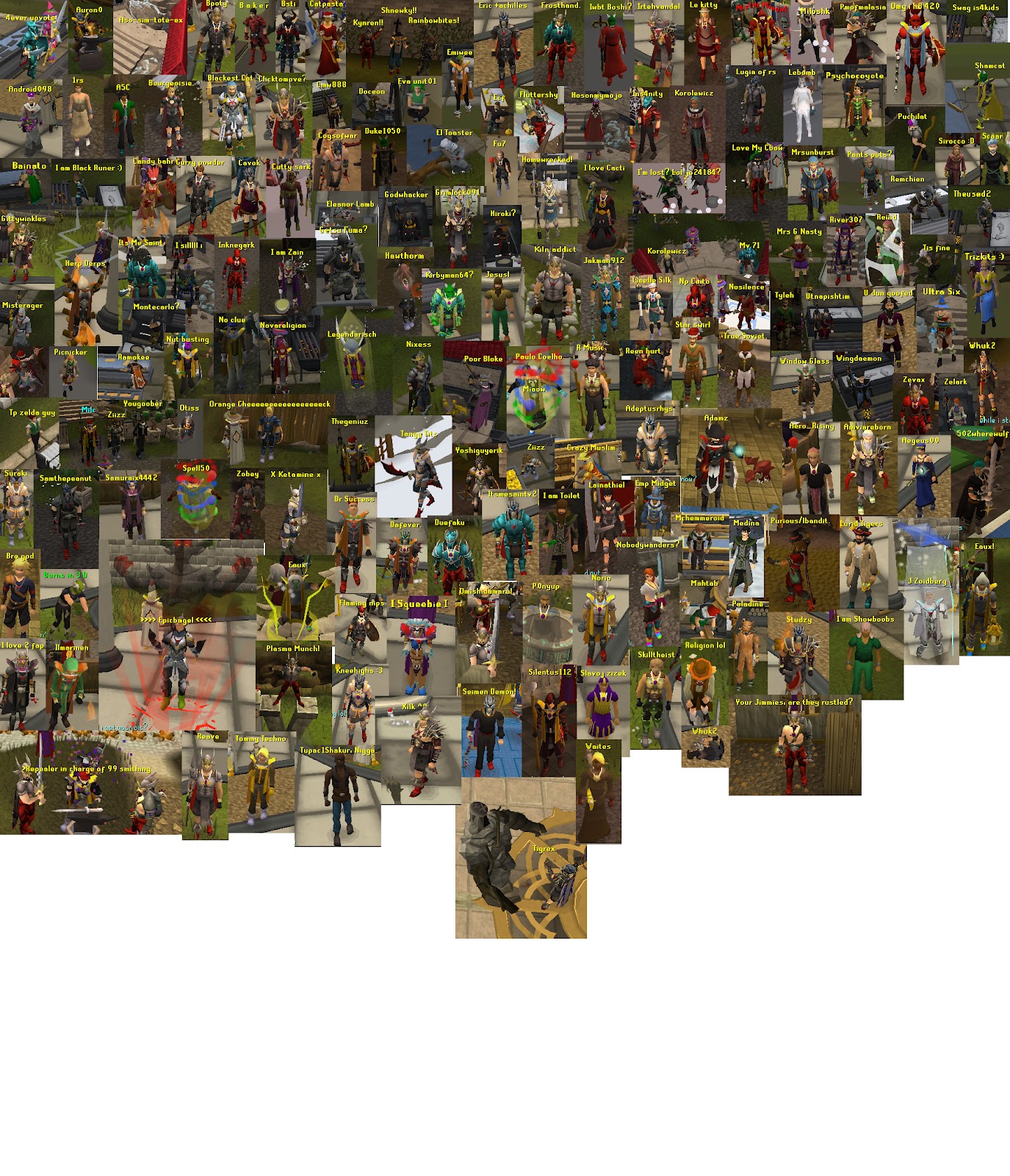 Second Update on Collage... : r/runescape