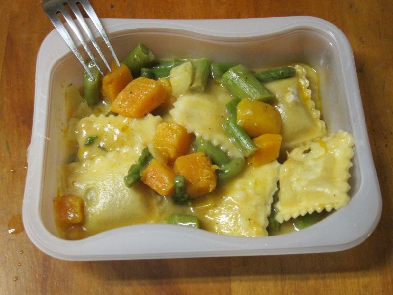 Frozen Friday: Healthy Choice - Pumpkin Squash Ravioli