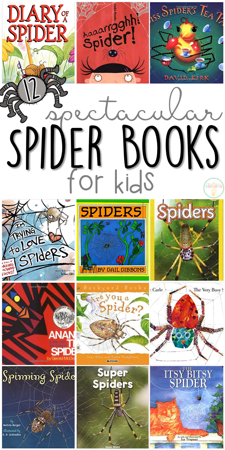 12 Spectacular Spider Books for Kids {with teaching ideas!} - Mrs ...