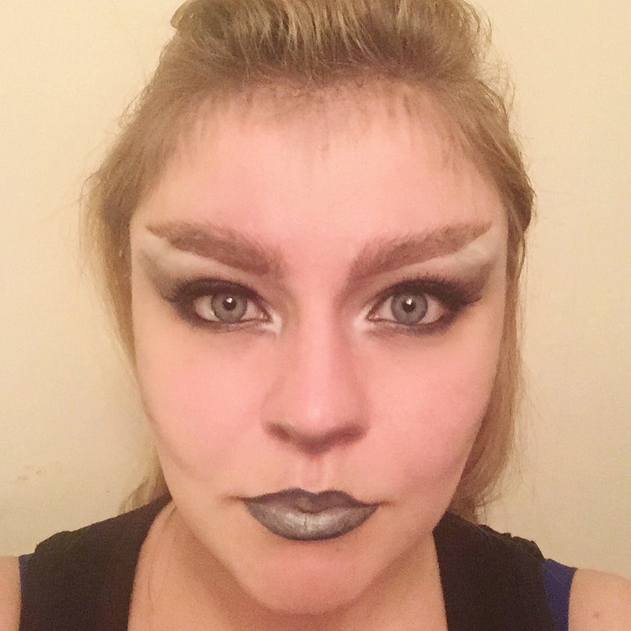 Glam Werewolf Tutorial - Simple Halloween Makeup #6 | Bristolian Beauty