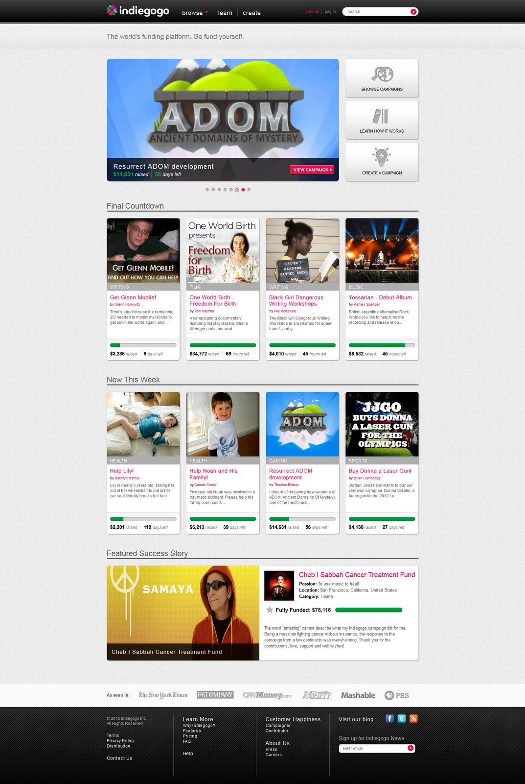 The Official Blog for ADOM (Ancient Domains Of Mystery): Crowd funding ...