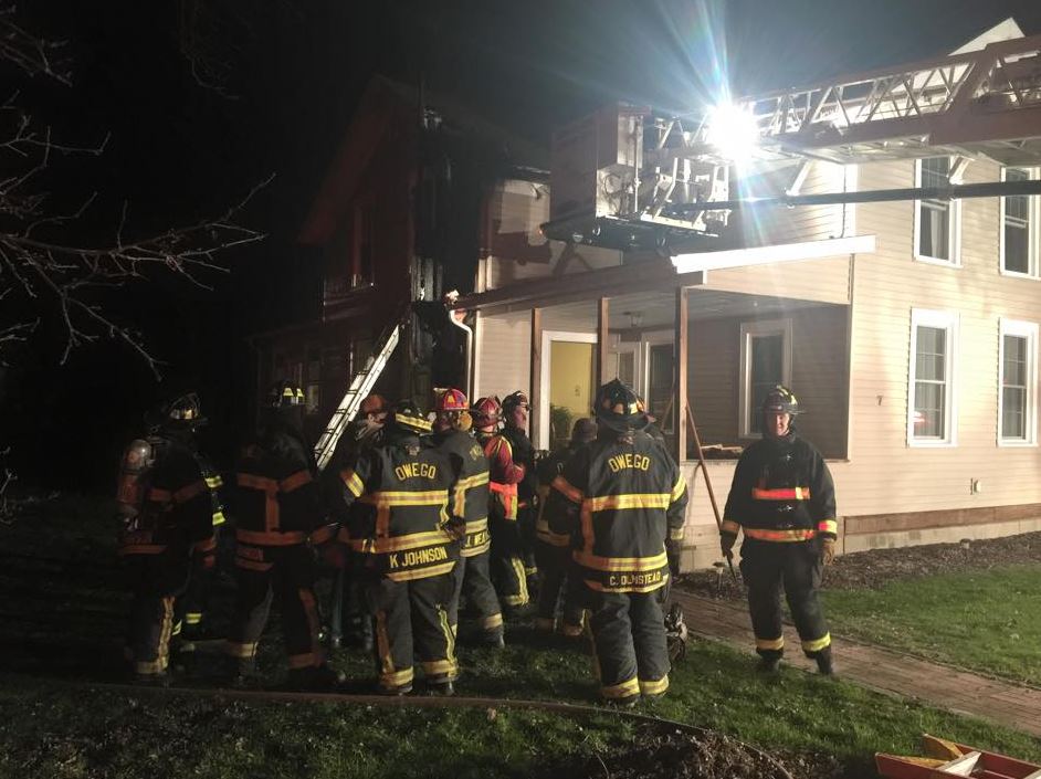 Tioga Fire Protection and Fire Prevention: House Fire: Village of Owego ...